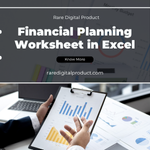 Number 1 Your Financial Planning Worksheet with Excel | Save & Invest ...